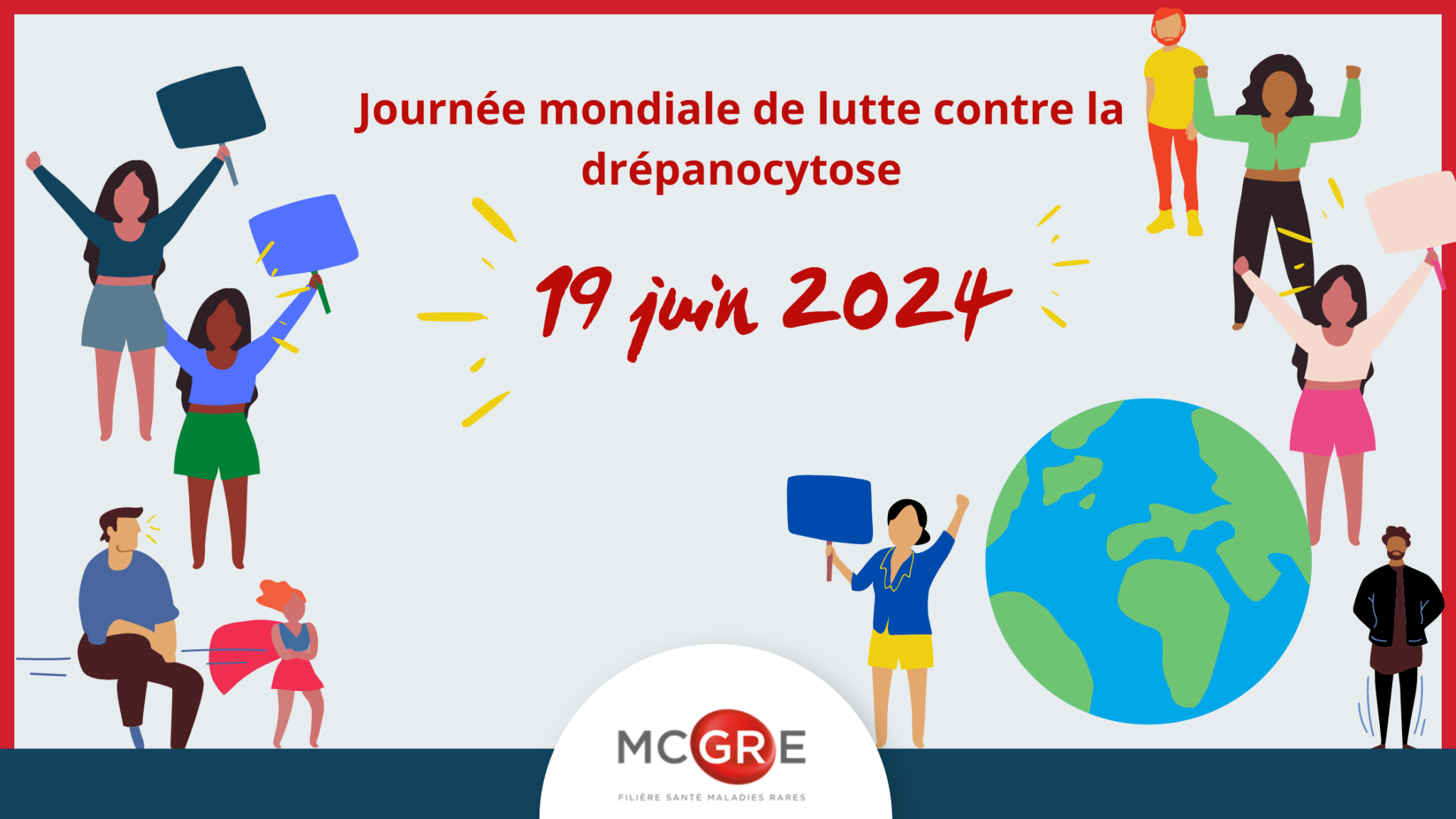 📣 Journée mondiale de lutte contre la drépanocytose - MCGRE - Filière ...